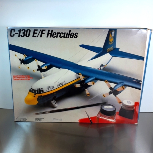 Other | Testors Italerie 172 Lockheed C13 Ef Hercules Blue Angels 695 ...